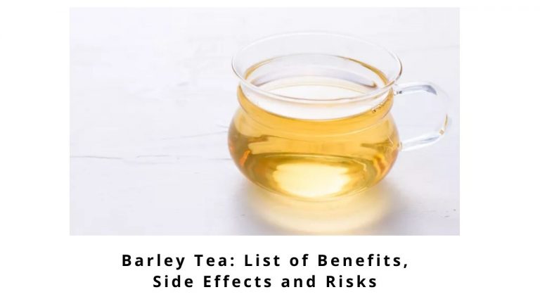 Health Benefits of Barley Tea: Side Effects, and Risks ...
